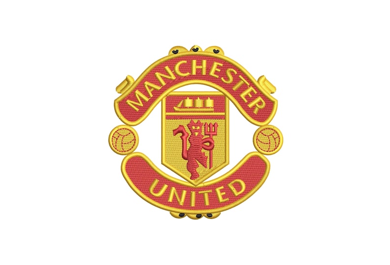 Manchester United F.C Embroidery Design - Etsy Australia