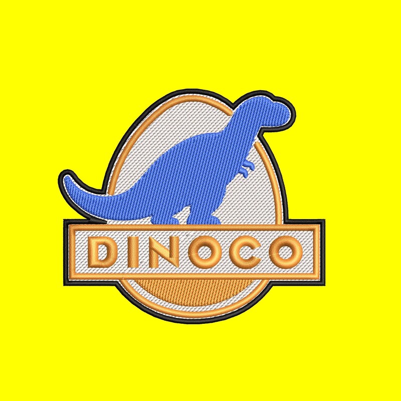 Dinoco Logo - Etsy
