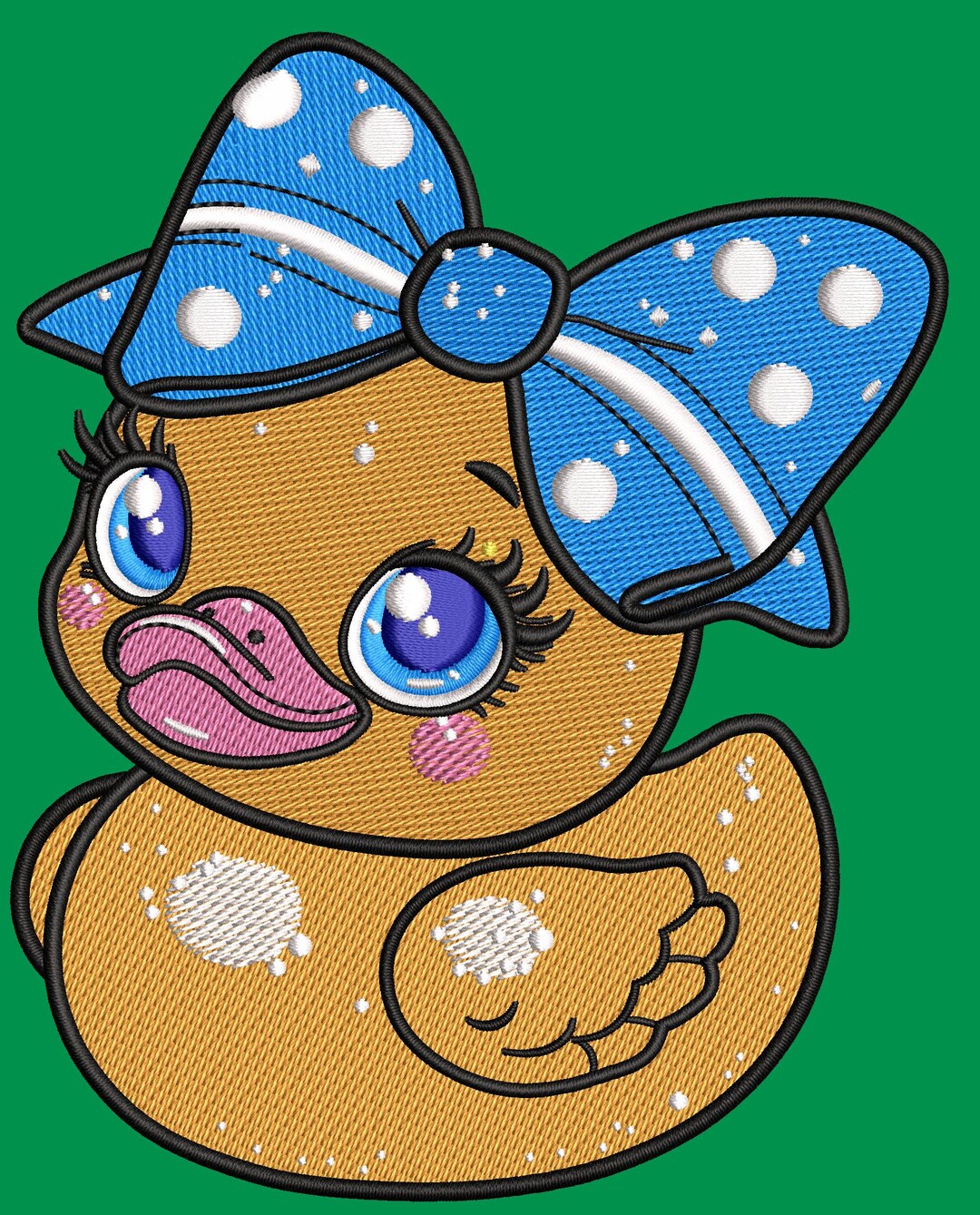 Cute Duck Embroidery Design - Etsy