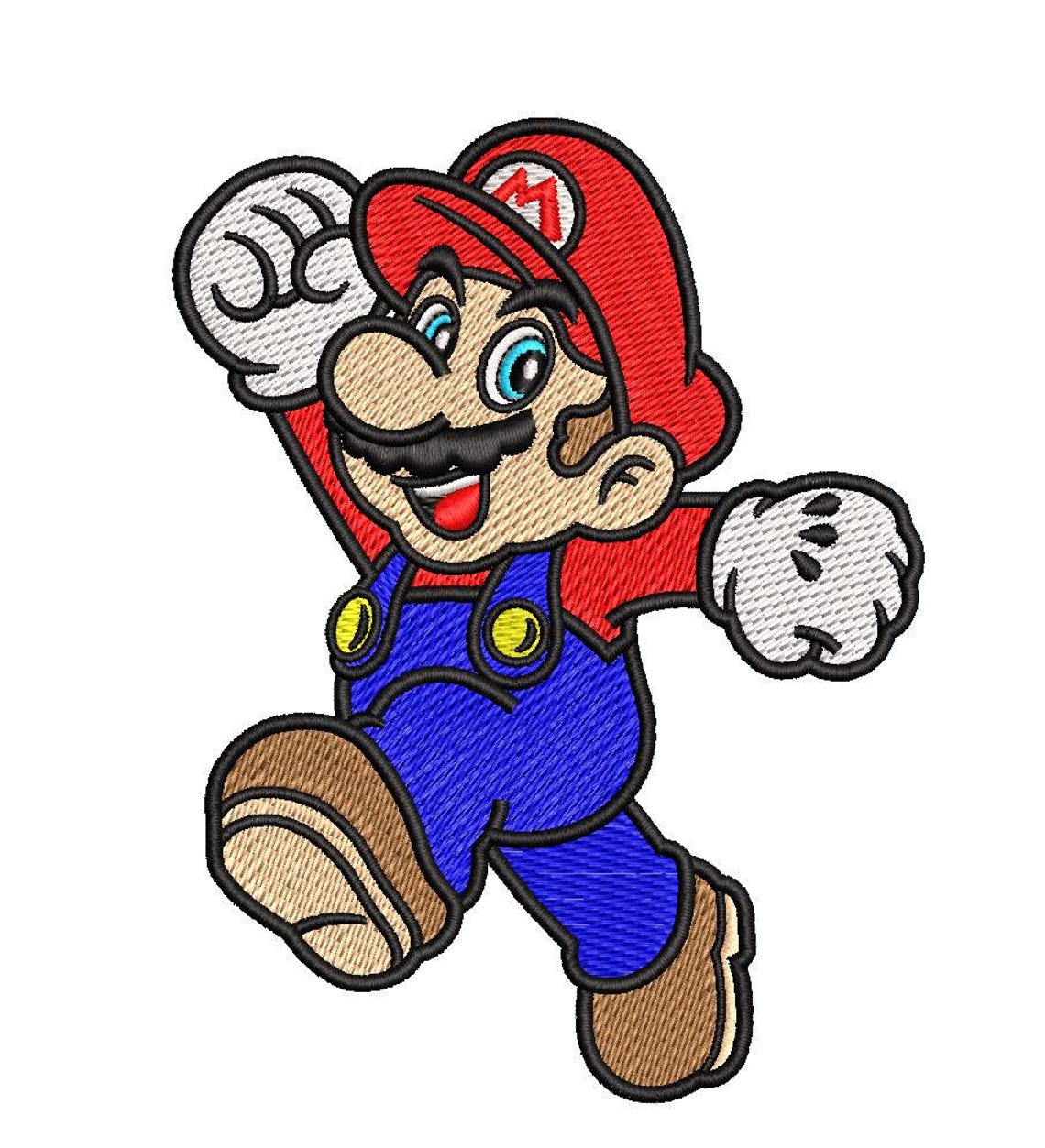 Mario Embroidery Design - Digital Download - Etsy