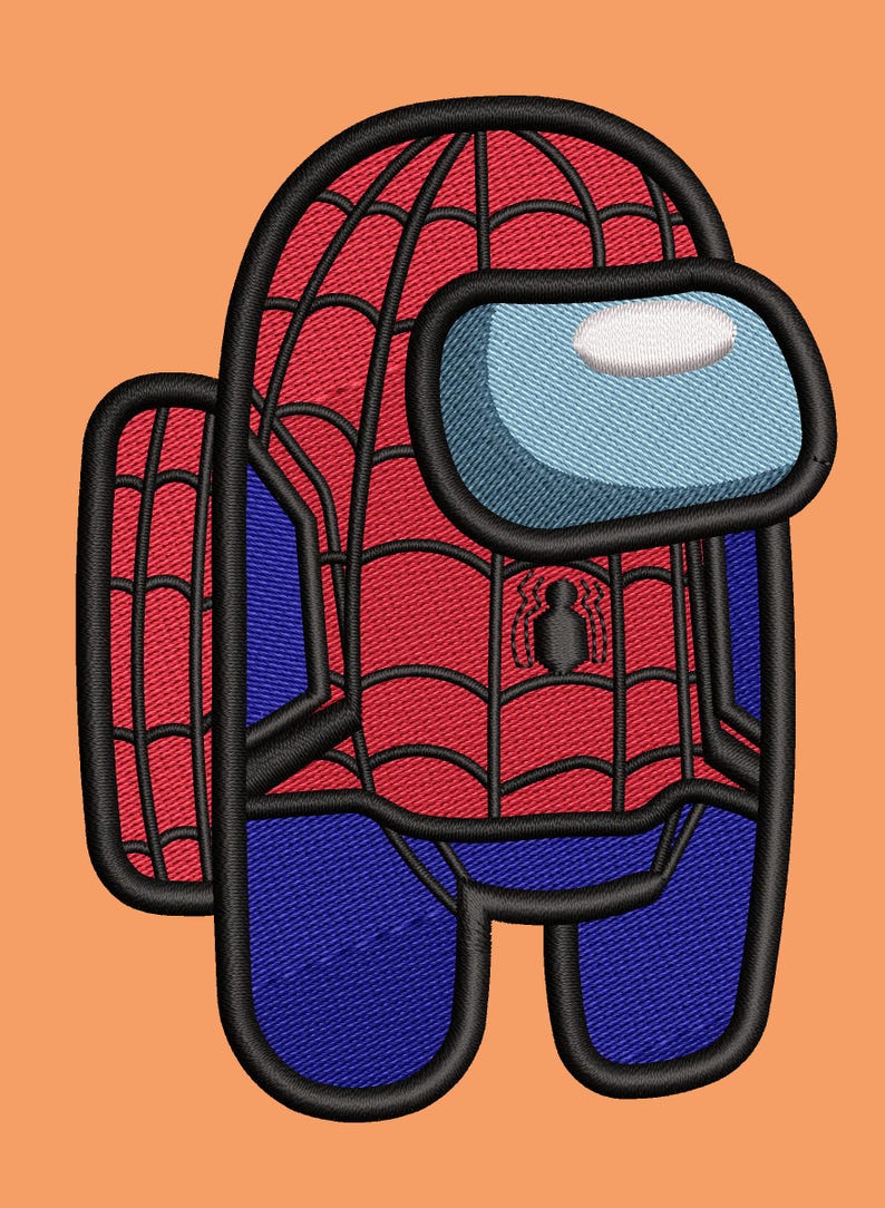 Spiderman Among Us Embroidery Design - Etsy Canada
