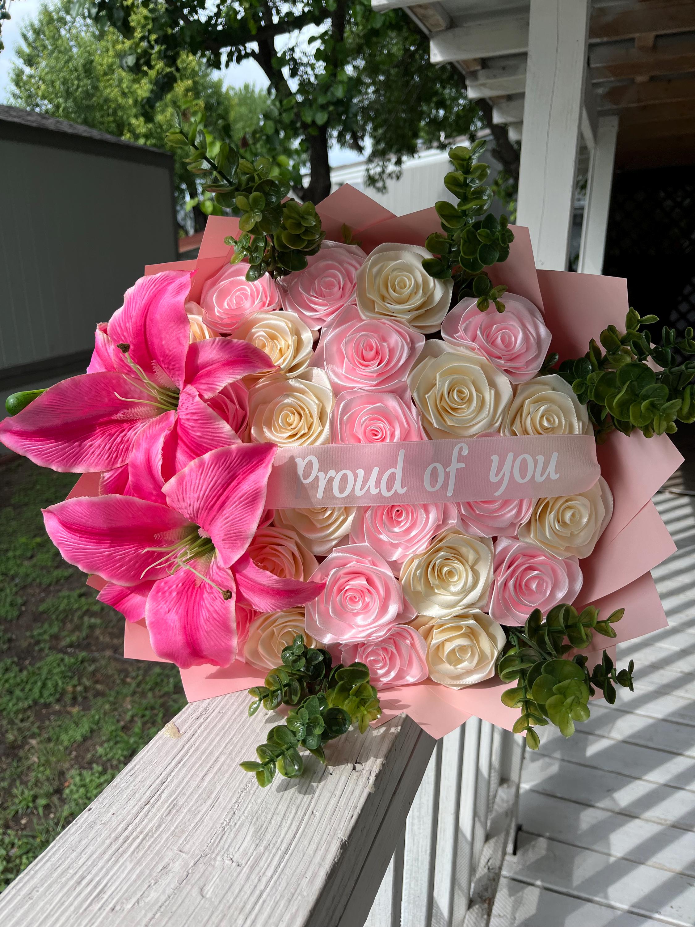 30-count Lilies Eternal Bouquet - Etsy