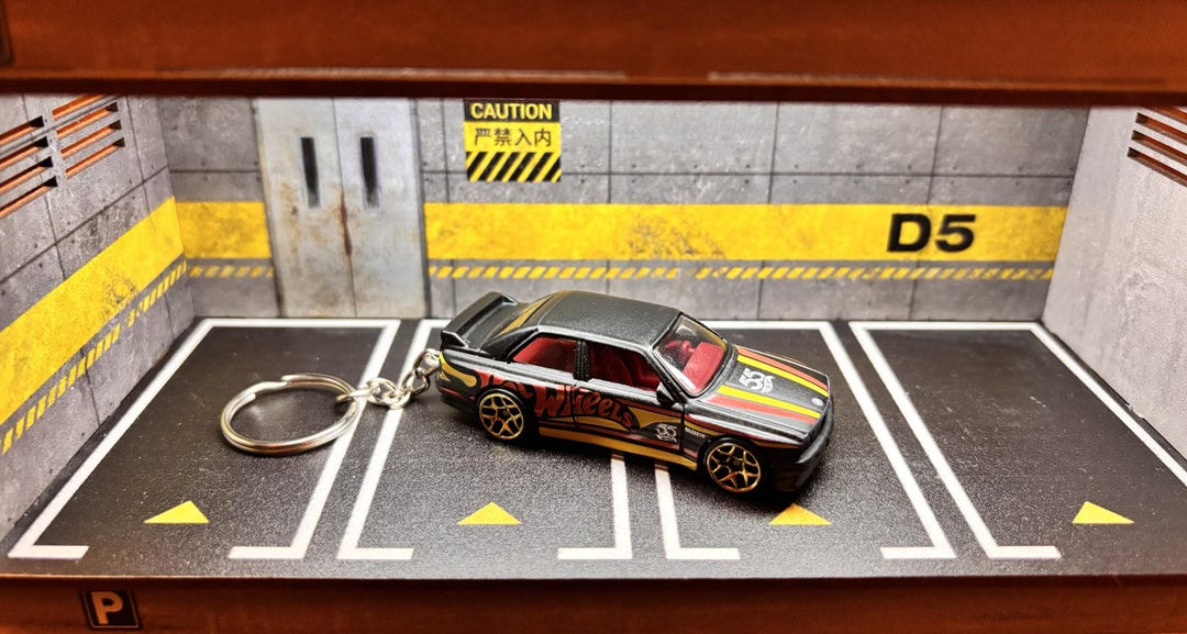 Hot Wheels BMW E30 M3 CSI Keychain: Car Lover Gift - Etsy