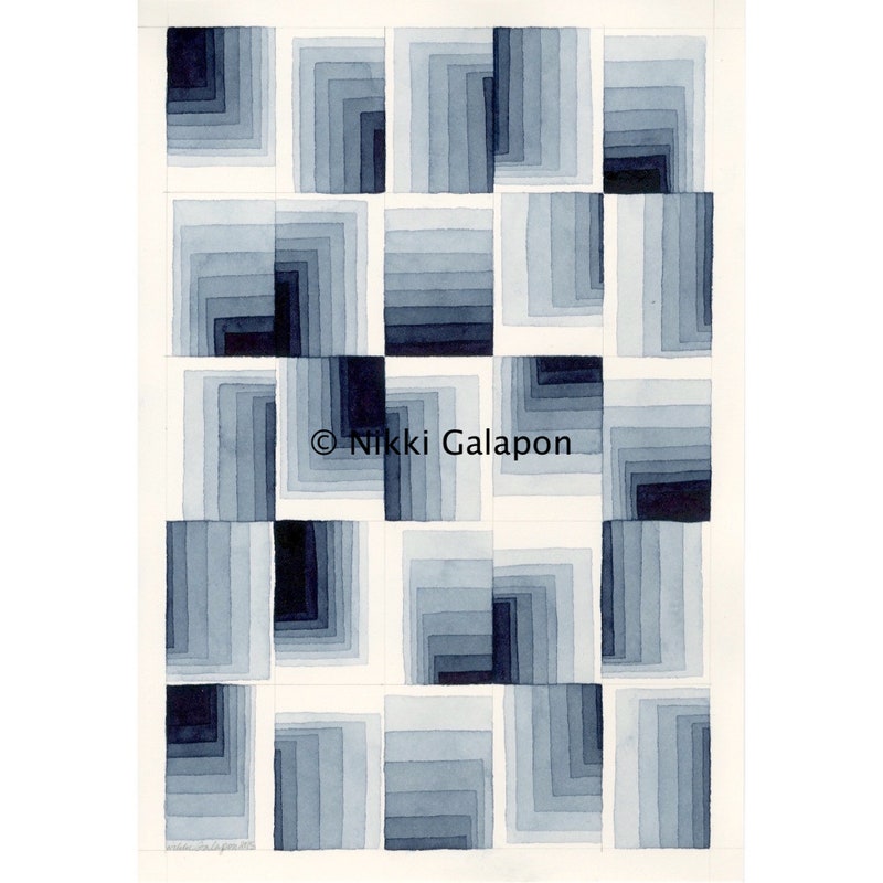 Gradient Art Print - Etsy