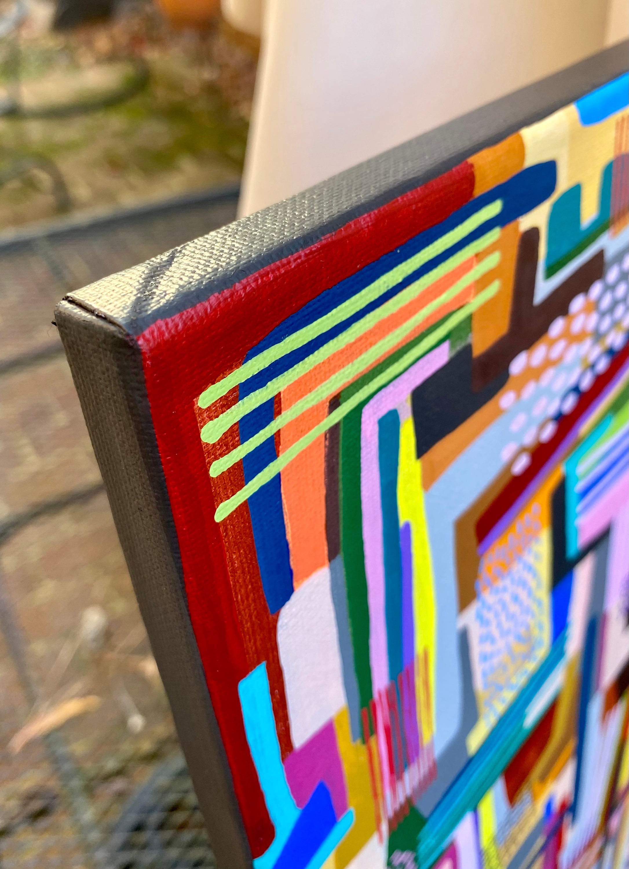 Abstract Painting 211112: Original 18x24 Abstract Modern Art - Etsy