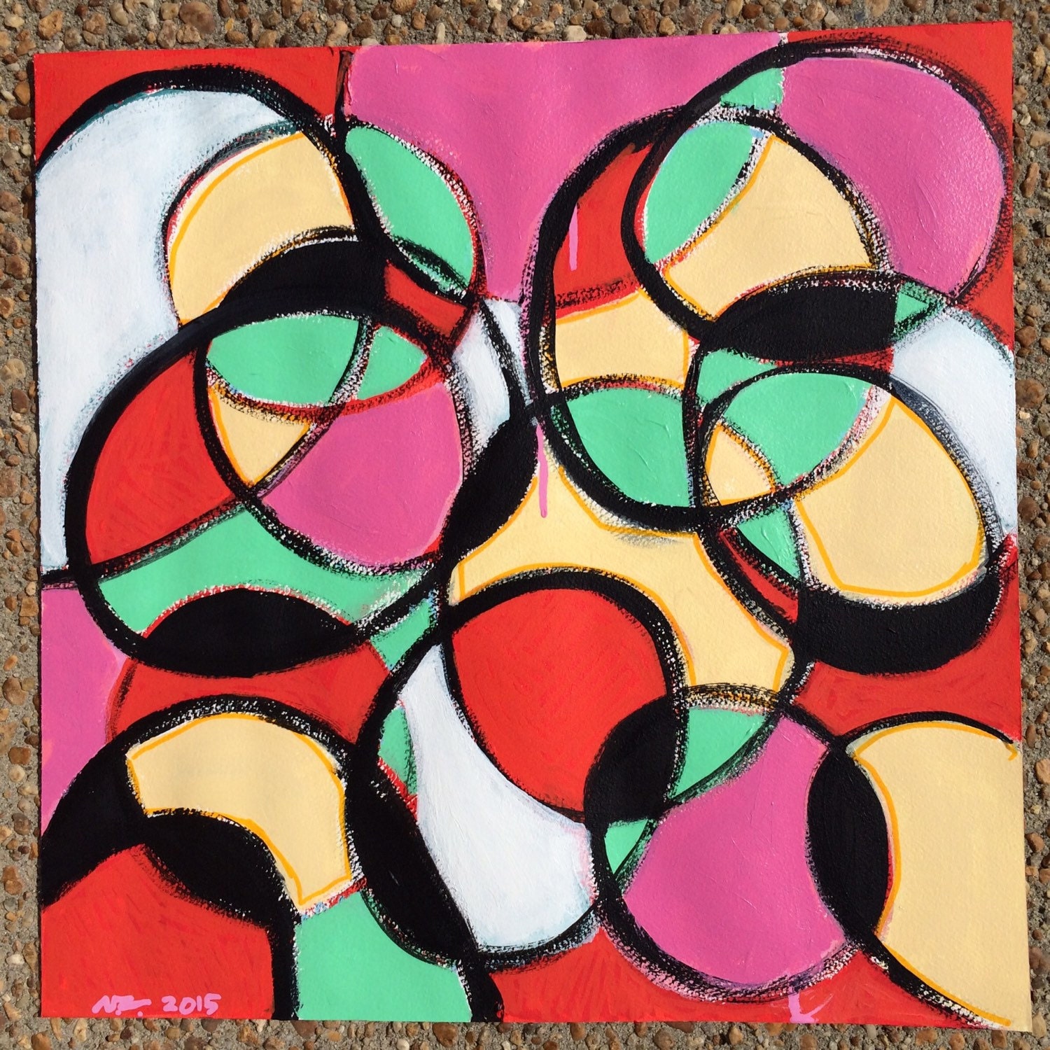 Overlapping Paintings