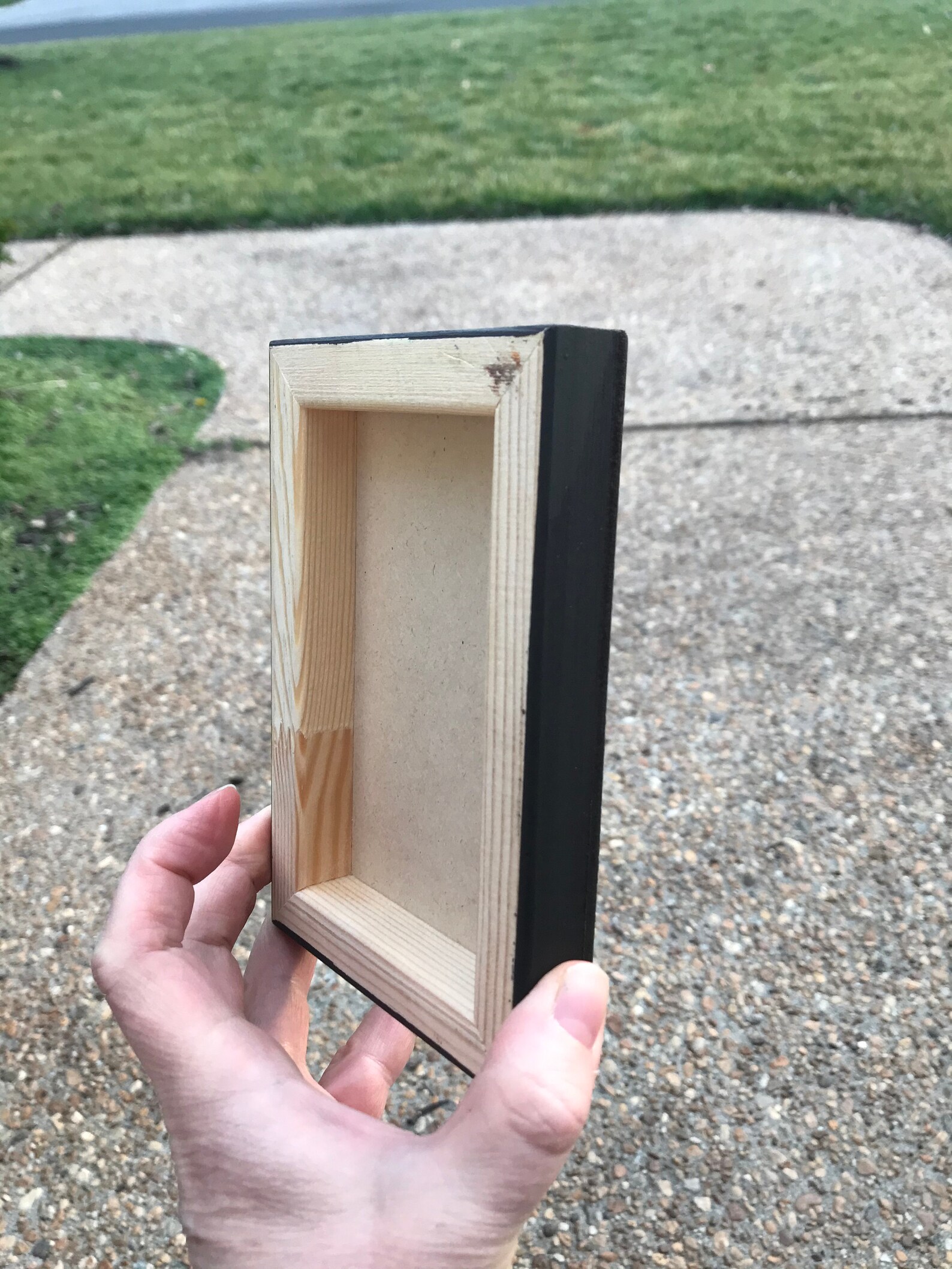 Color Wedge Two: Original Colorful Abstract Oil Painting 4”x6” Modern ...