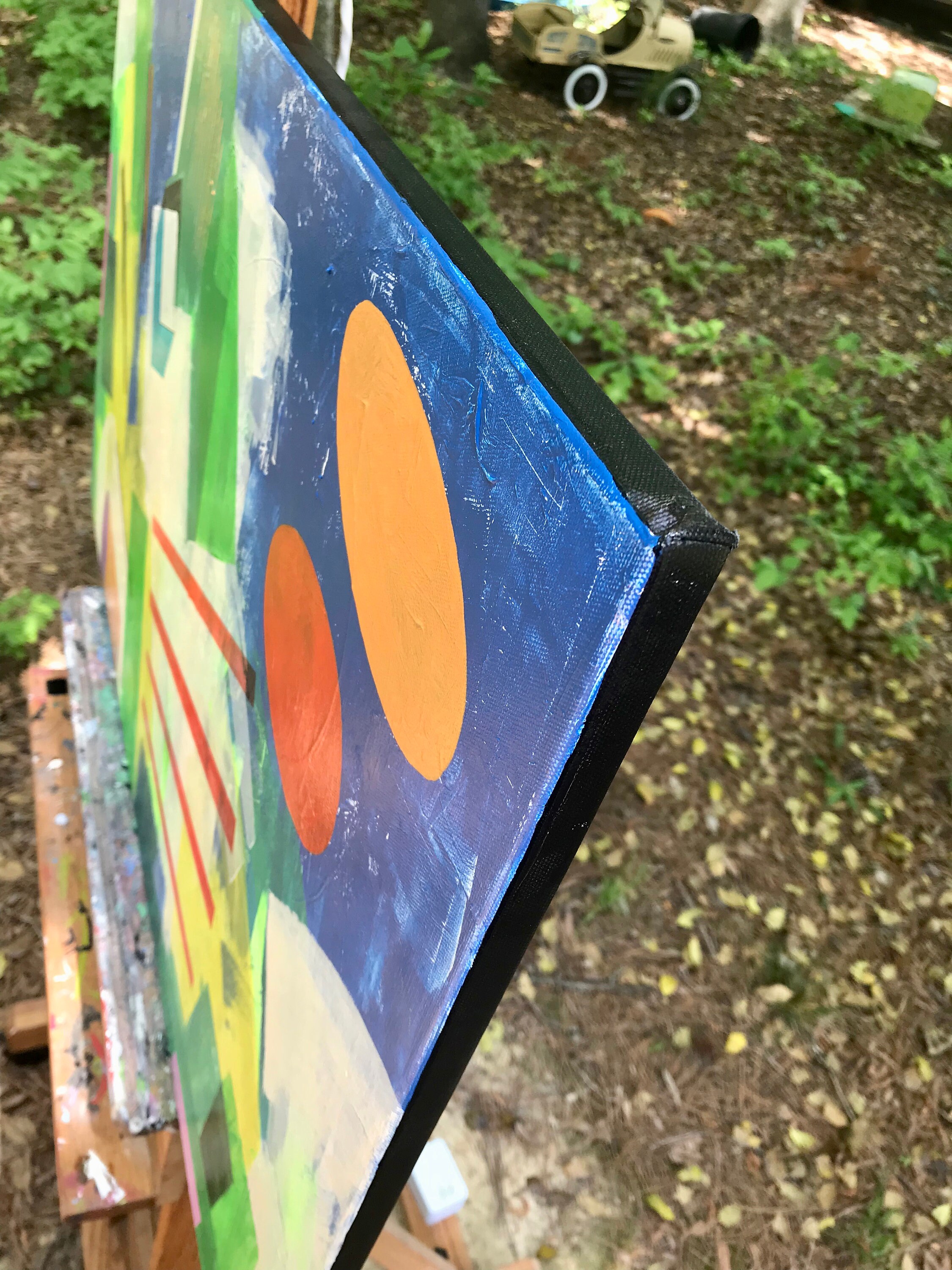 Megaphone: Original Painting 24x36 Acrylic and - Etsy