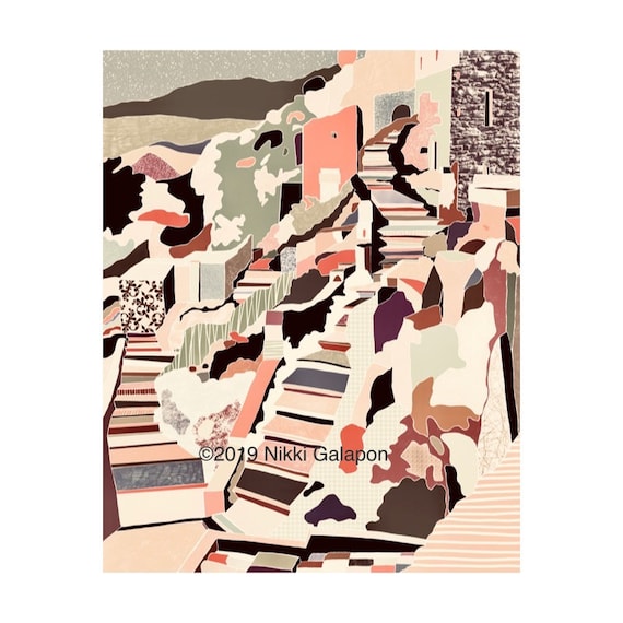 Matera Print: impresión giclee de archivo de obras de arte - Etsy España