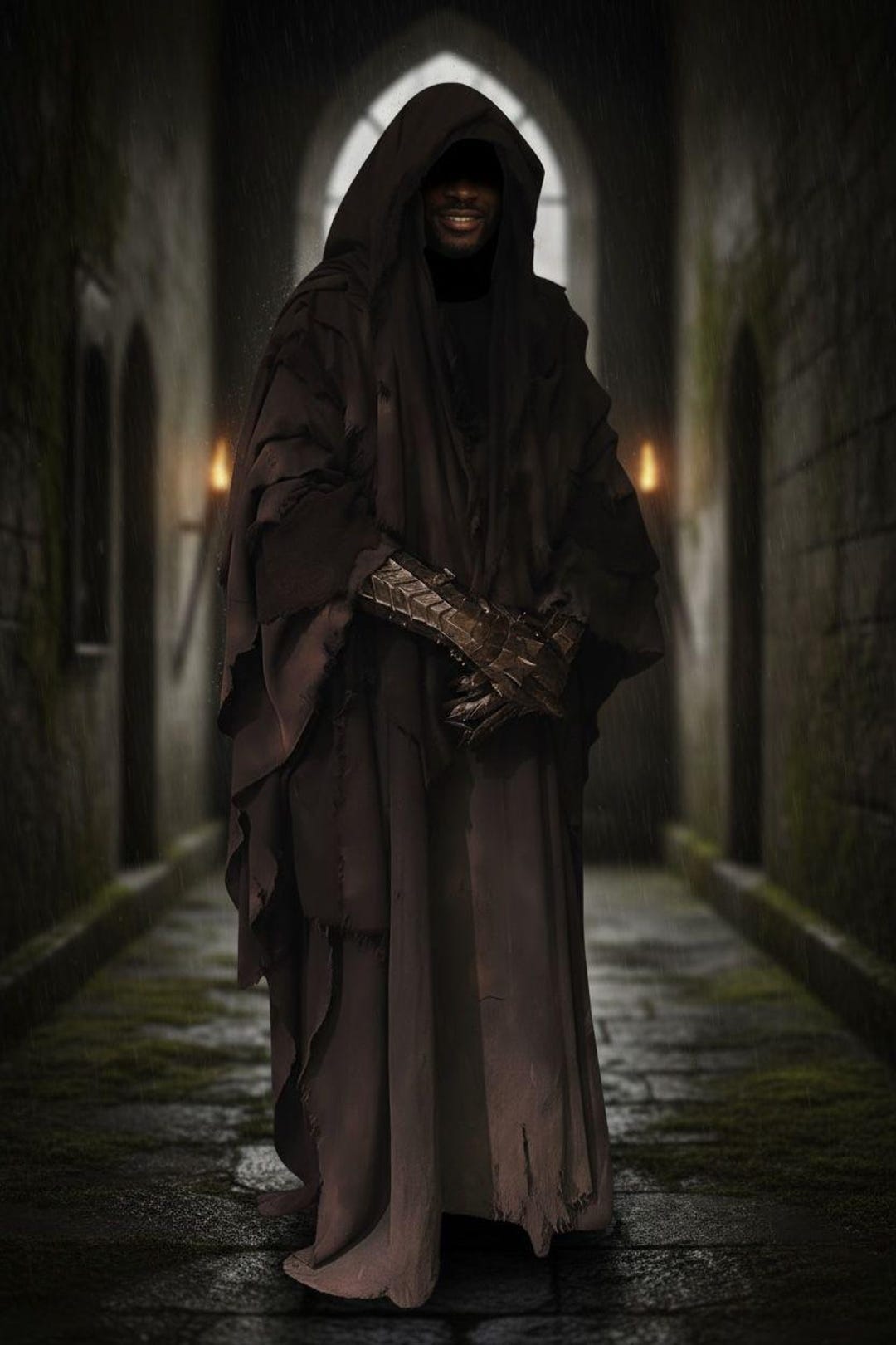 Nazgûl Full Costume: Ringwraith Armor, Cloak, and Steel Gauntlets - Etsy