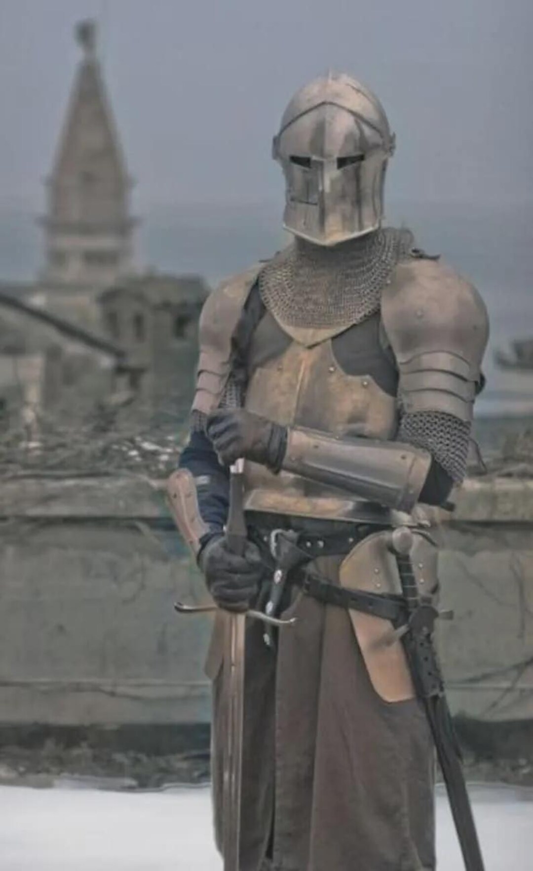 Full Medieval Knight Armor Set: 18 Gauge Steel, Gothic Style - Etsy