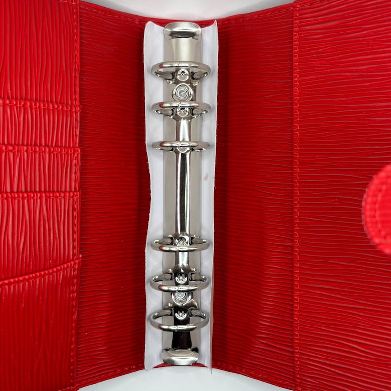 A6 Luxury Ripple Binders With Silver Colour Rings - Etsy