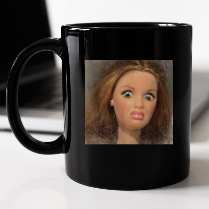 Disgusted Barbie Face Png - Etsy