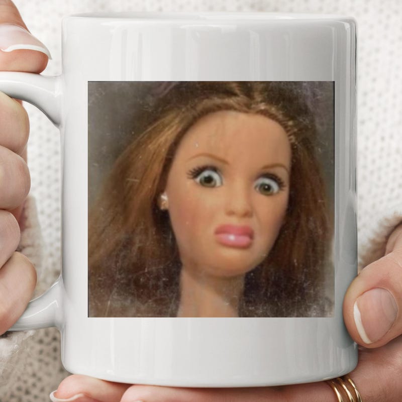 Doll Meme Mug - Etsy