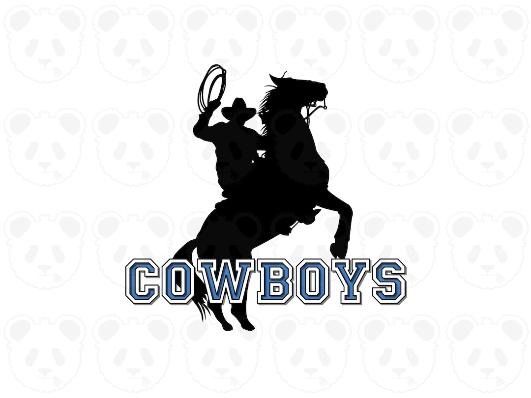 Cowboys Team Spirit Clipart: PNG & SVG (digital Download) - Etsy