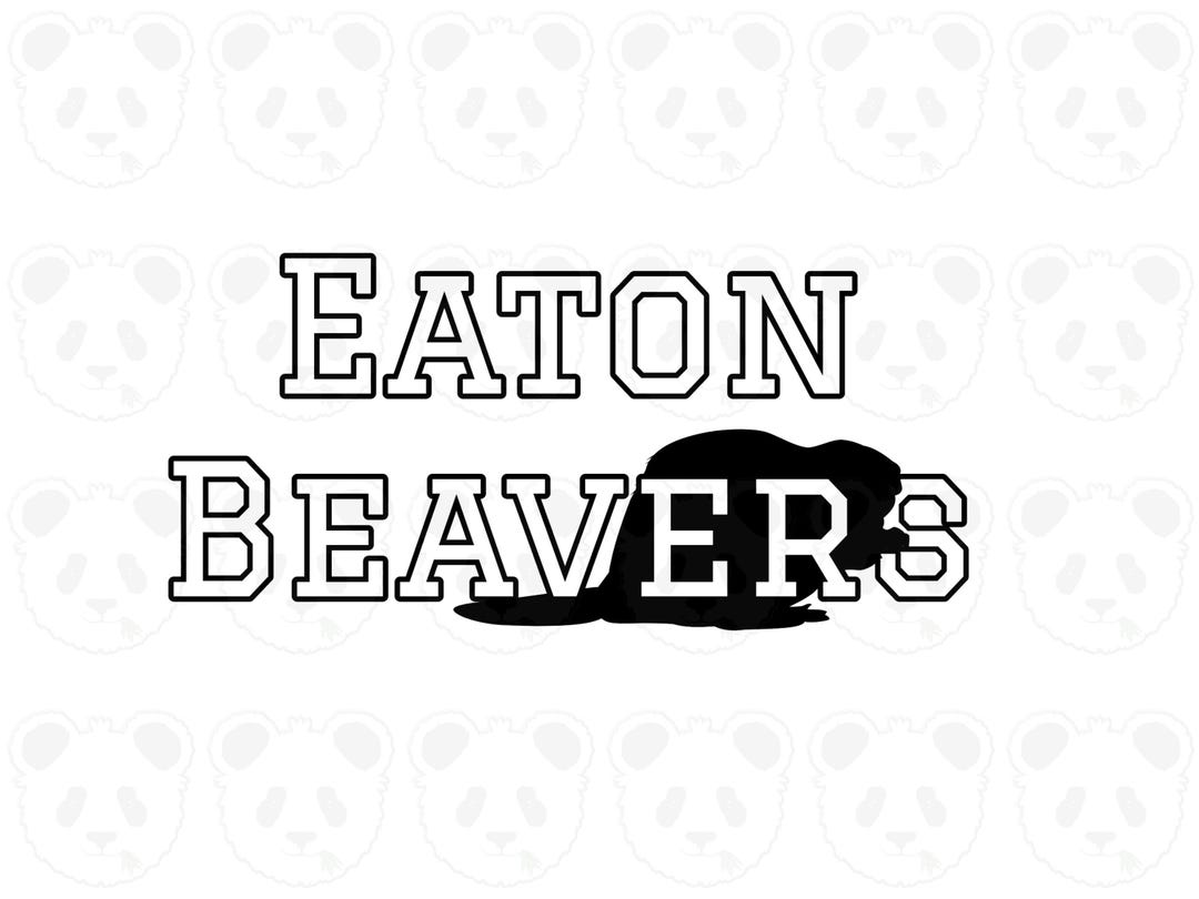 Eaton Beavers Team Spirit Clipart: PNG & SVG (digital Download) - Etsy