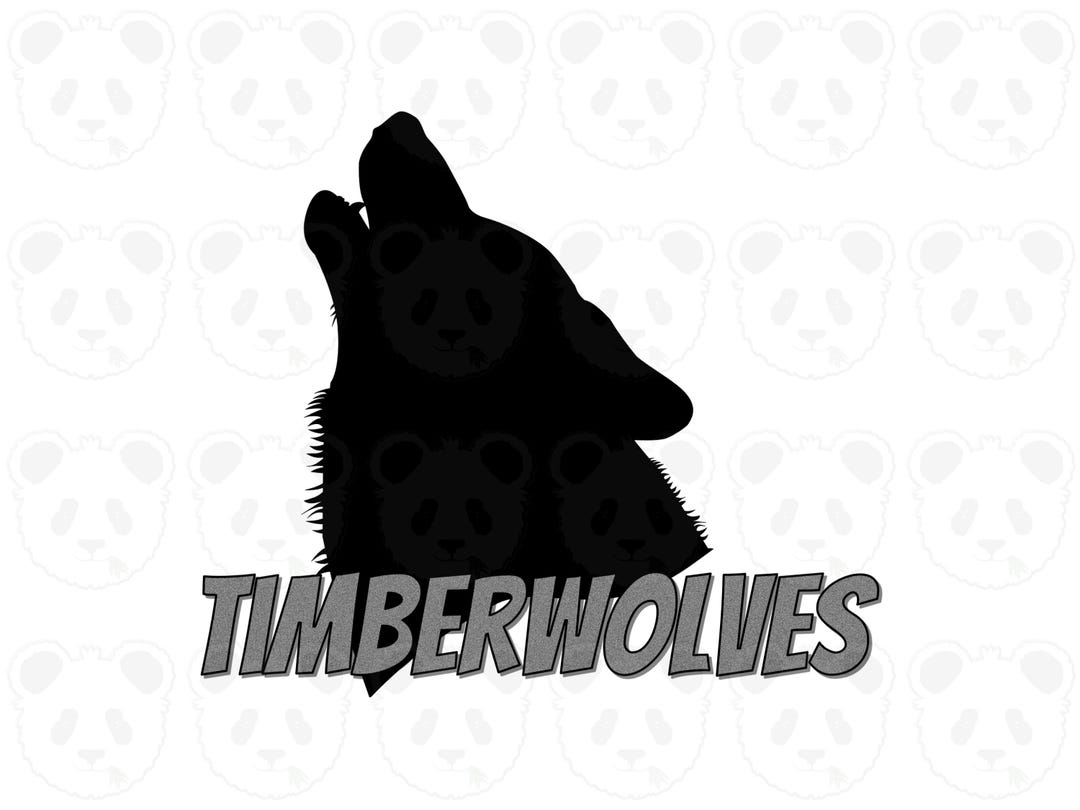Timberwolves Team Spirit Clipart: PNG & SVG (digital Download) - Etsy