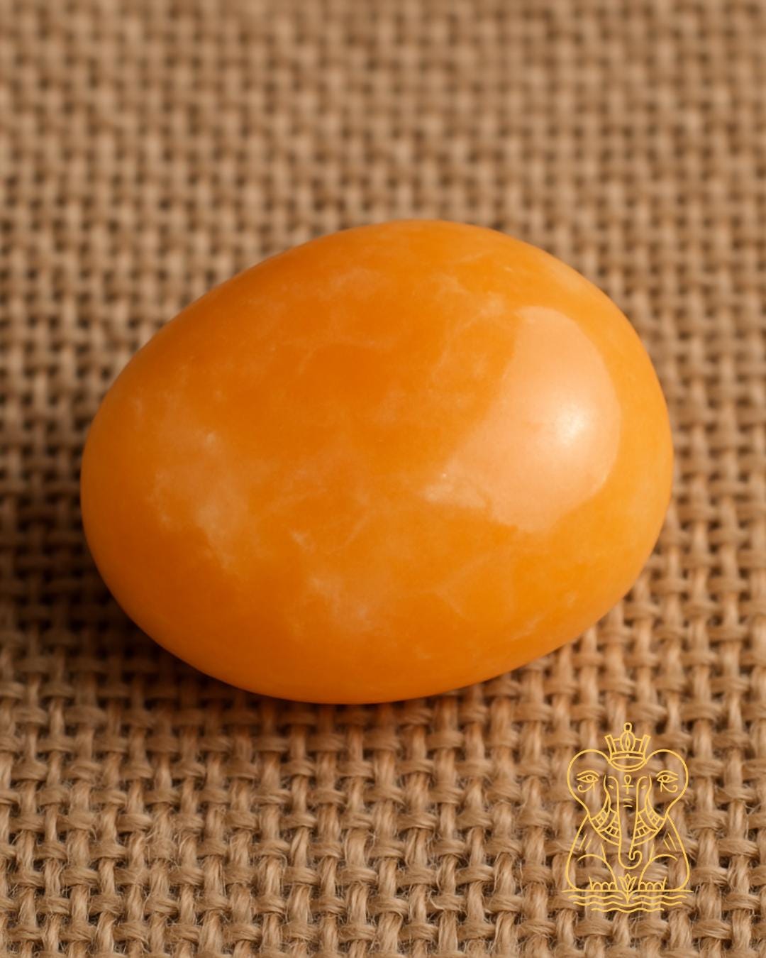 Orange Calcite Tumbled Stone | Creativity and Joy Crystal | Uplifting ...