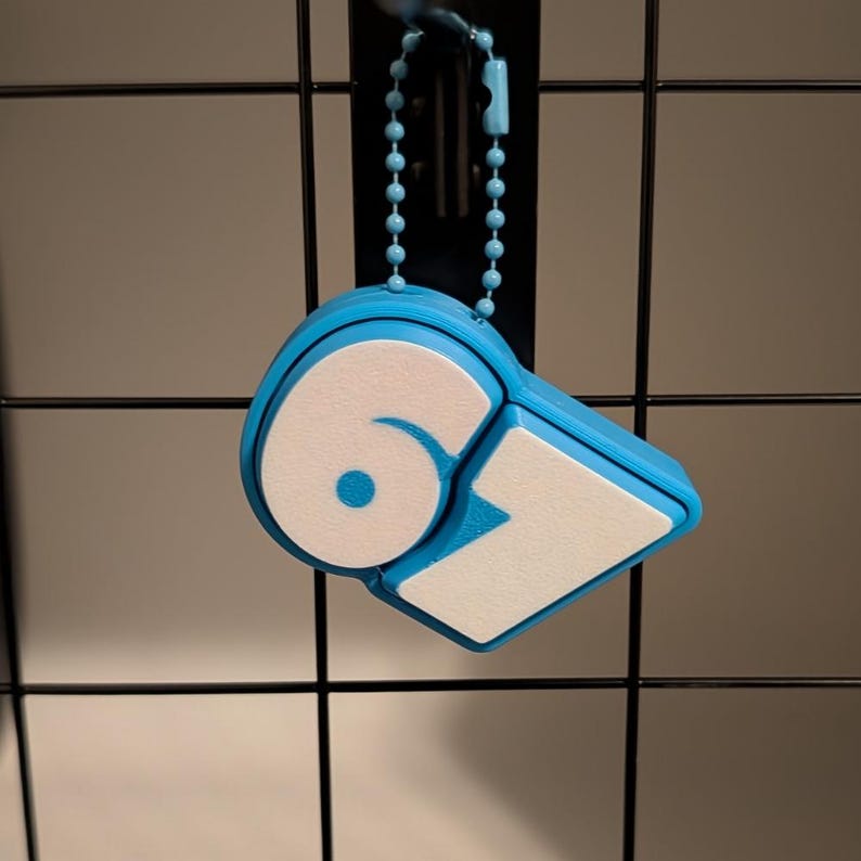 67 Clicker Fidget Keychain | 3D Printed Clicky Button Toy | Sensory ...
