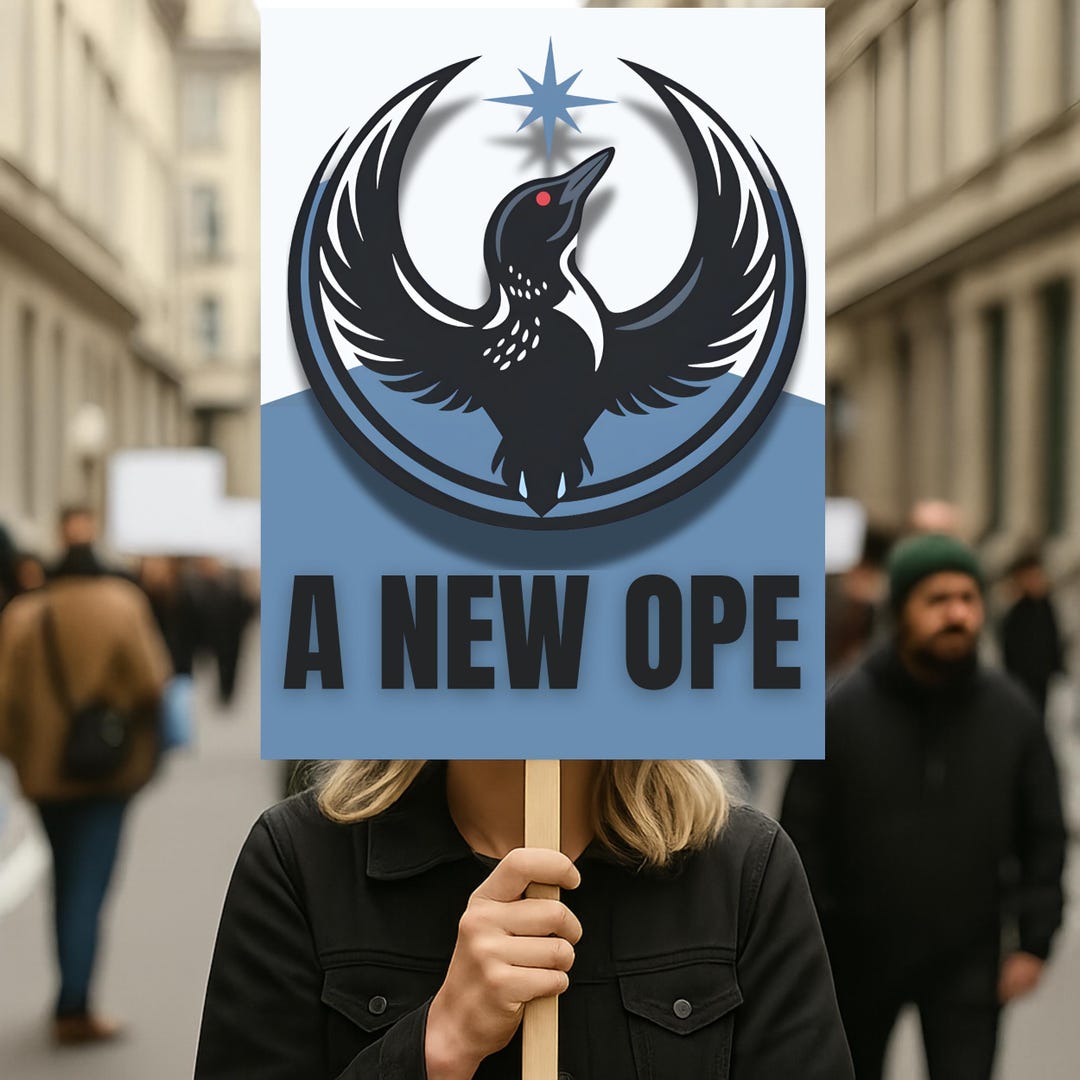 Minnesota A New Ope Protest Sign, Minnesota Rebel Alliance Protest ...