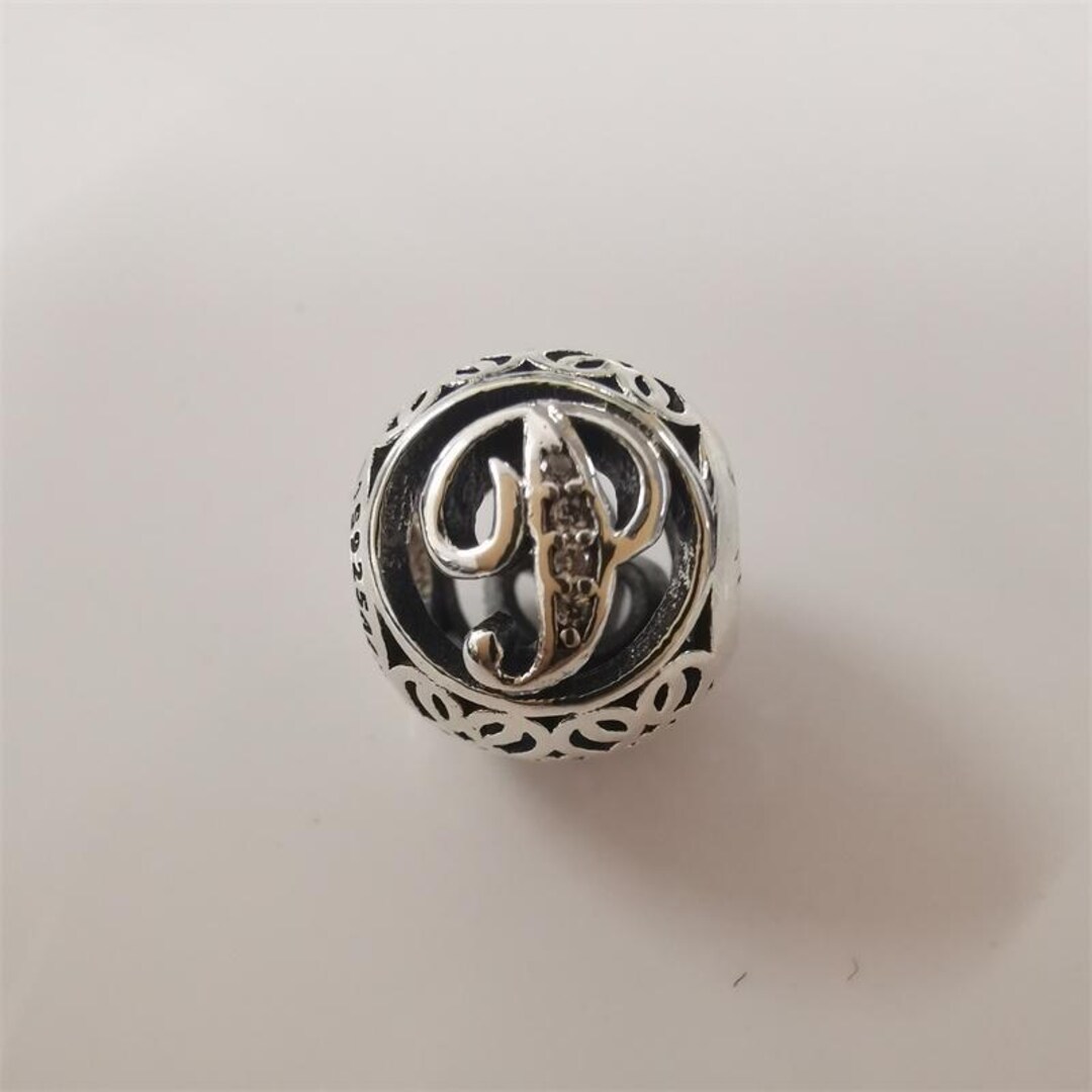 Pandora Uk Alphabet Letter, Initial, Vintage, Bracelet Charm, A-z, S925 ...