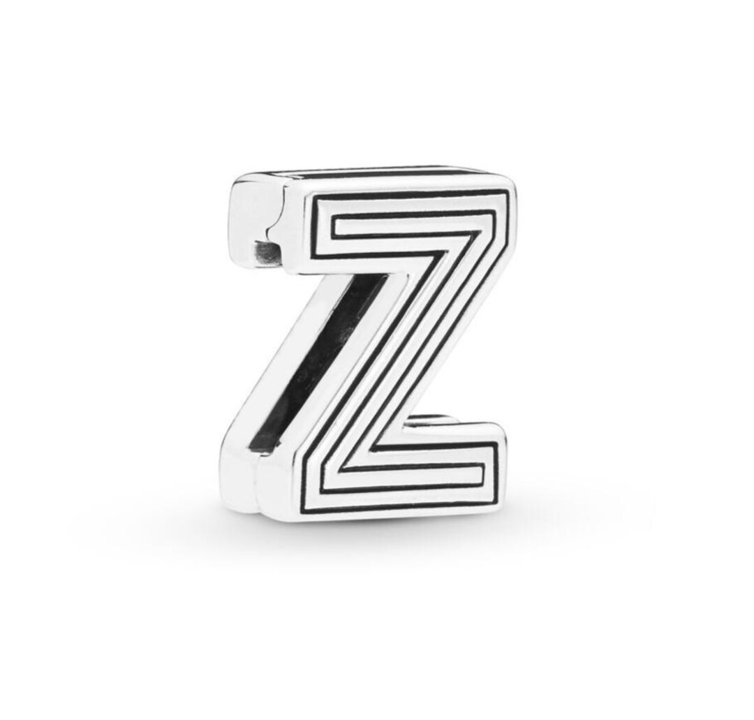 Pandora Alphabet Letter A-z Clip Initial, Symbol Reflexions Charm Ale ...
