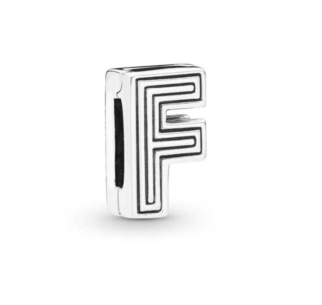 Pandora Alphabet Letter A-z Clip Initial, Symbol Reflexions Charm Ale ...