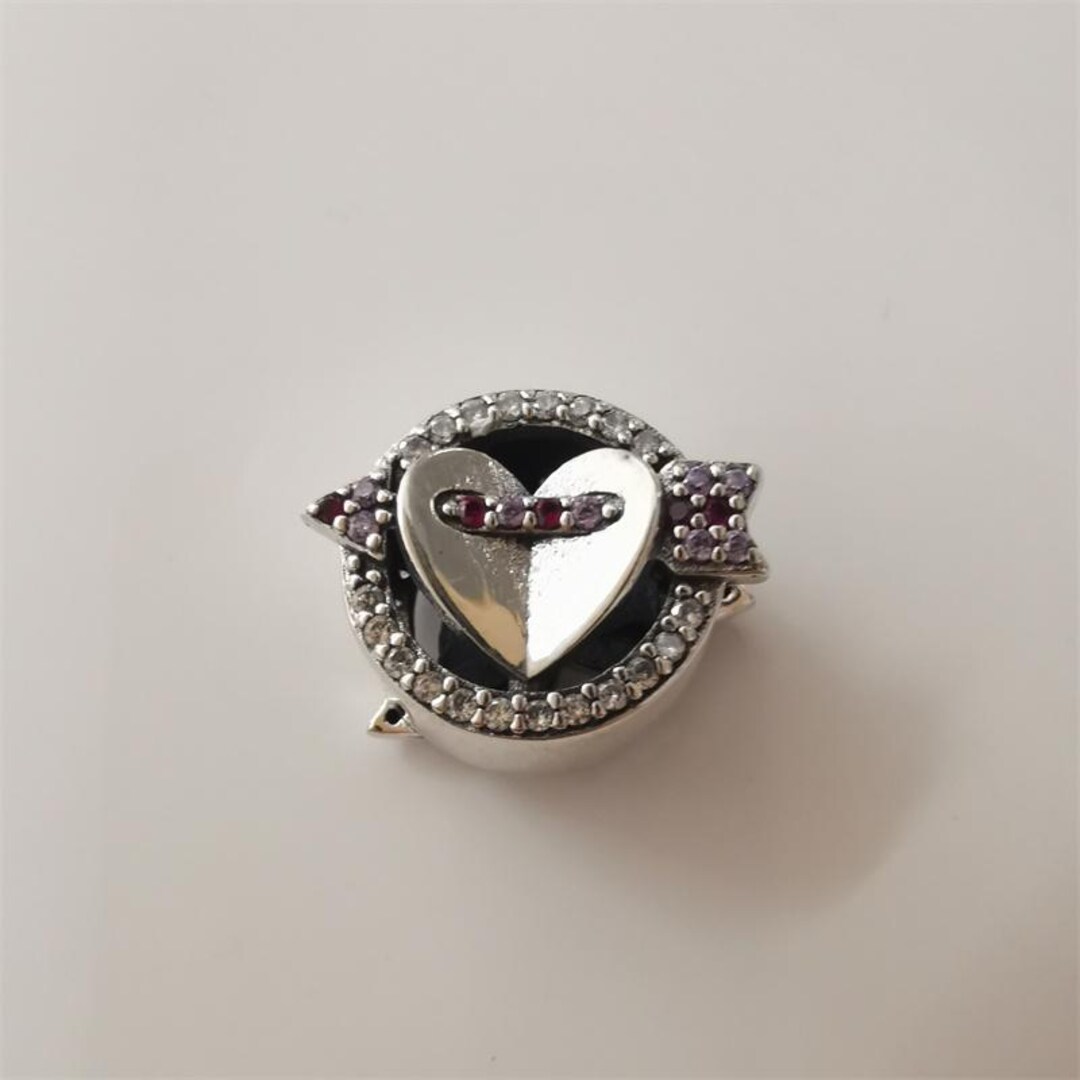 Pandora Sparkling Arrow & Heart Charm Red Cupid Love Ale - Etsy