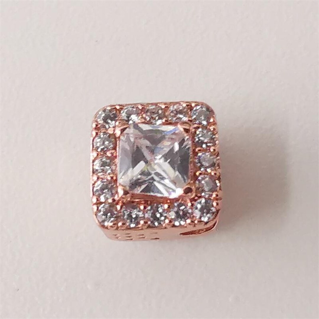 Pandora Rose Gold Geometric Radiance Charm Ale R 925 Pc4 - Etsy