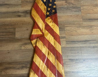 Draped American Flag - Etsy