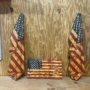 Draped American Flag - Etsy