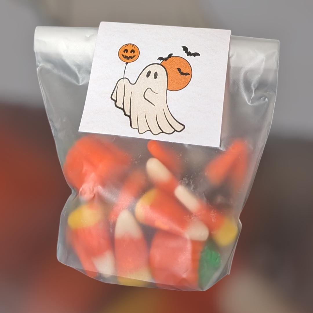 Halloween Candy Bag Tags – Printable Foldable Treat Bag Toppers ...
