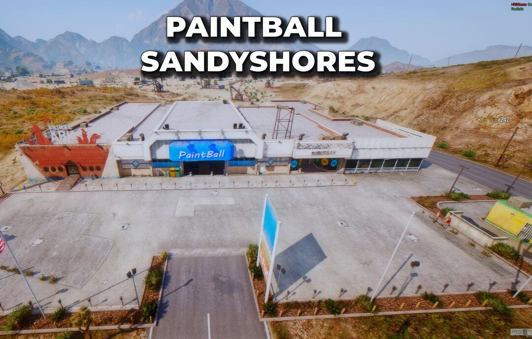 Fivem| | Paintball Sandyshores| Mlo | Highly Optimized | High Quality ...