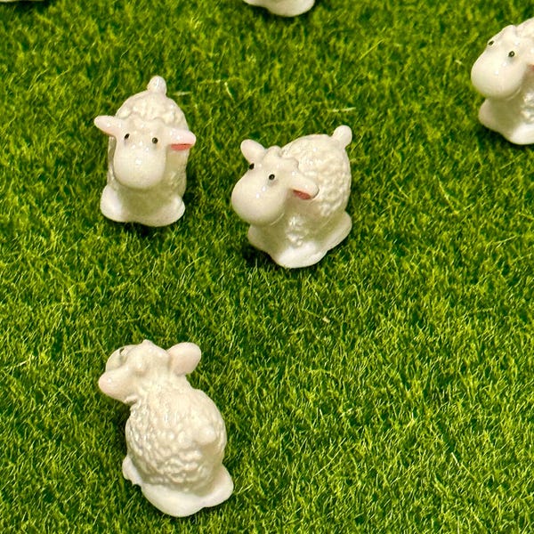 Sheep Miniature Resin - Etsy
