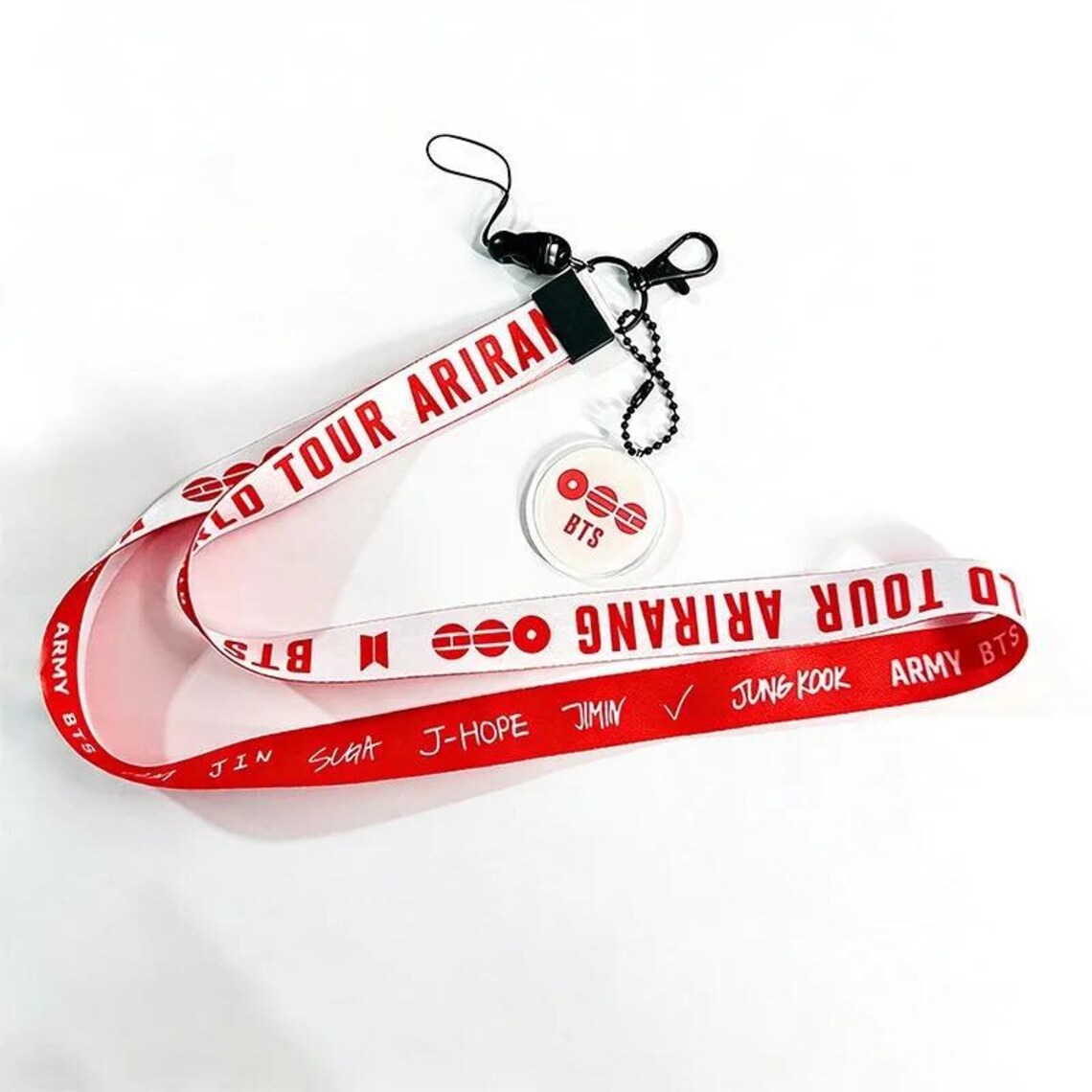 BTS World Tour 2026 ARIRANG 2026 World Tour Idol Theme Keychain Phone ...