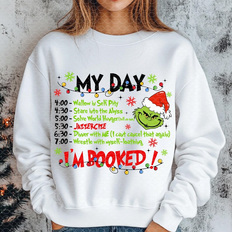 My Day Grinc PNG: Christmas Sublimation Design (digital Download) - Etsy