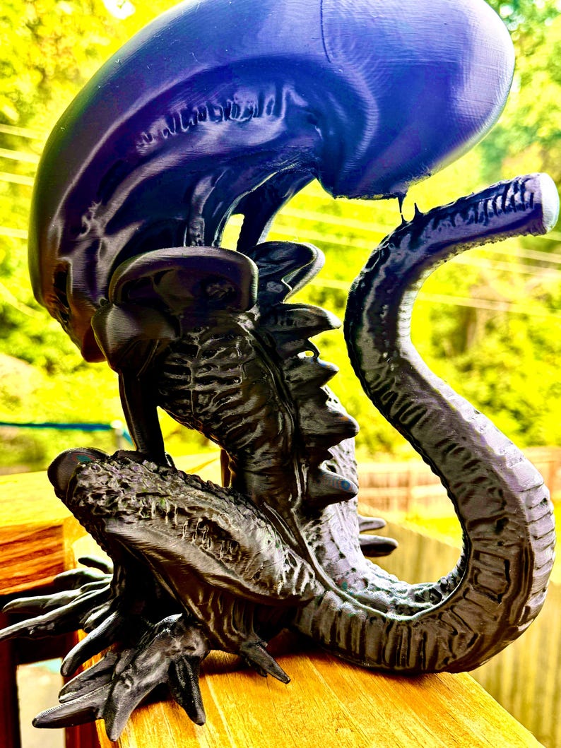 Xenomorph Alien …baby Xenomorph . Statue, Figurine - Etsy