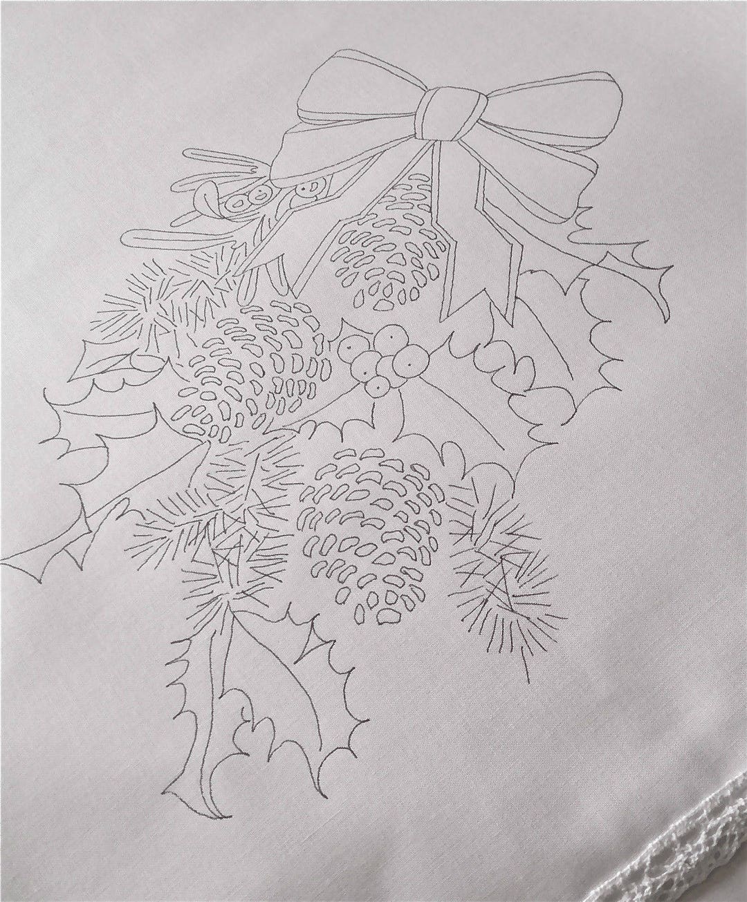 Outline Embroidery Designs For Tablecloth