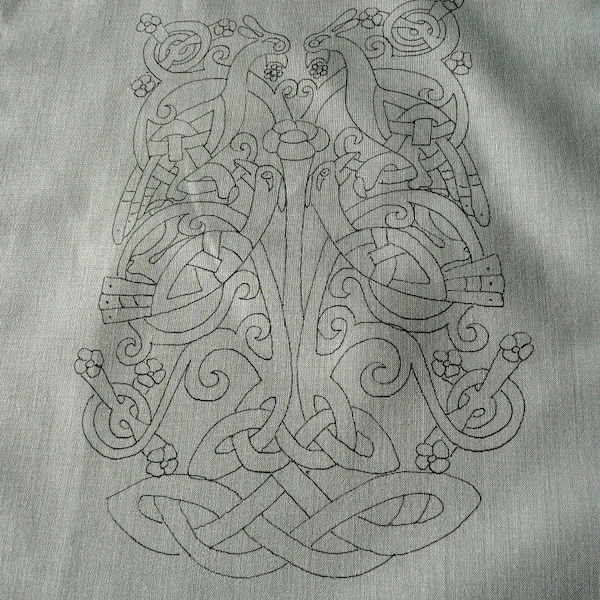 Celtic Hand Embroidery Pattern - Etsy