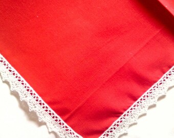 Tray Cloth Featuring an Embroidery Design Floral Embroidery - Etsy