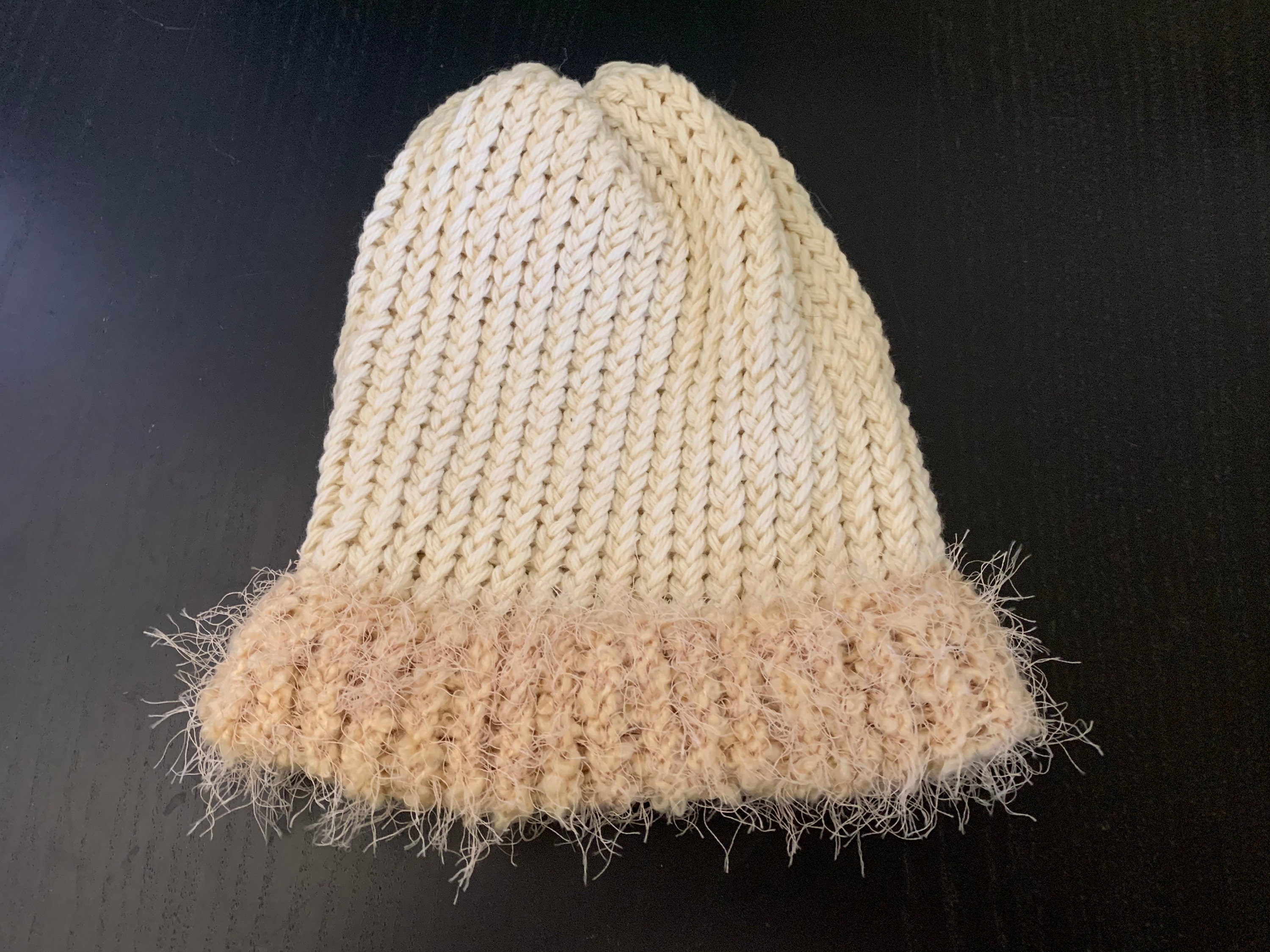 Warm Soft Knit Hat Comfy Snow Cap Ski Tan Fuzzy - Etsy Australia