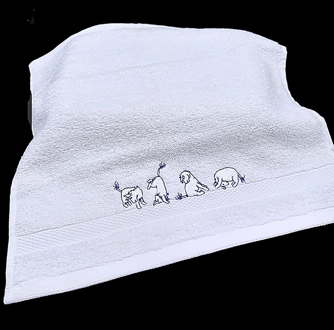 Disney-inspired Eeyore Wash Cloth | Soft Embroidered Kids Washcloth ...