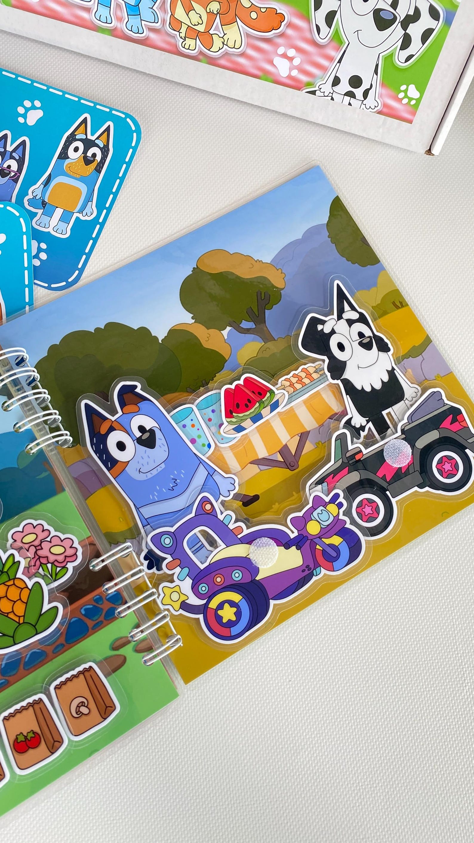Bluey Busy Book: Interactive Montessori Activity Toy for Toddlers - Etsy