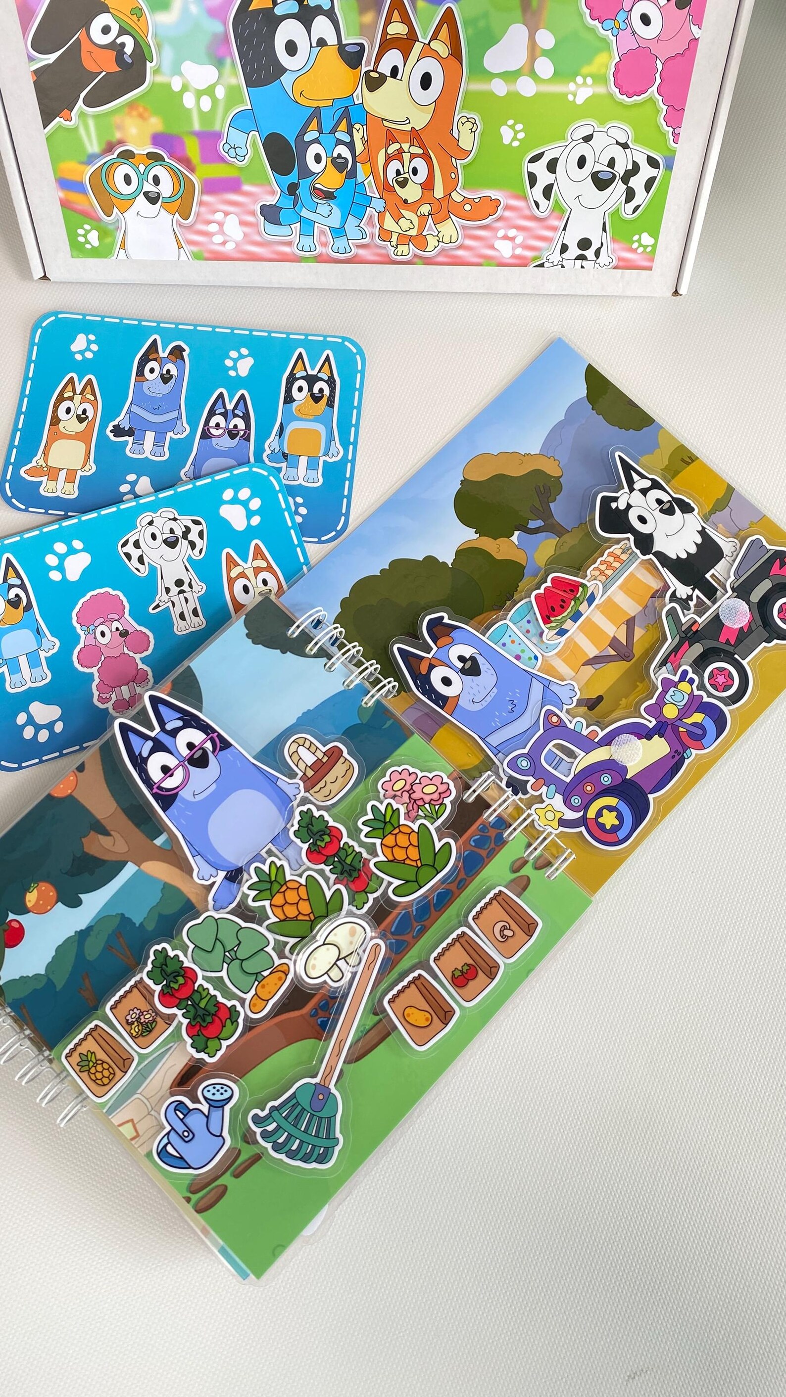 Bluey Busy Book: Interactive Montessori Activity Toy for Toddlers - Etsy