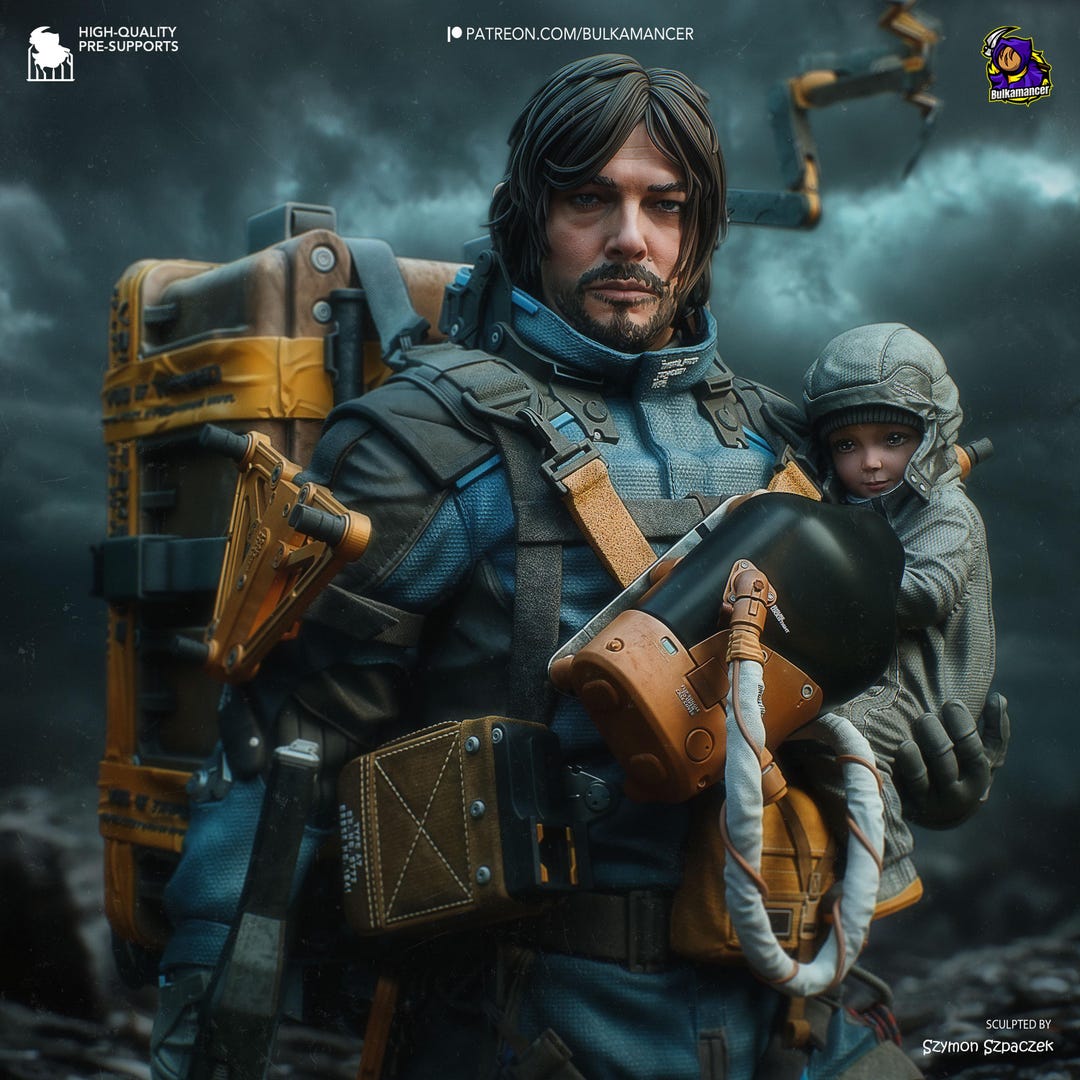 Sam Porter Bridges Statue – Death Stranding Collectible Figure - Etsy