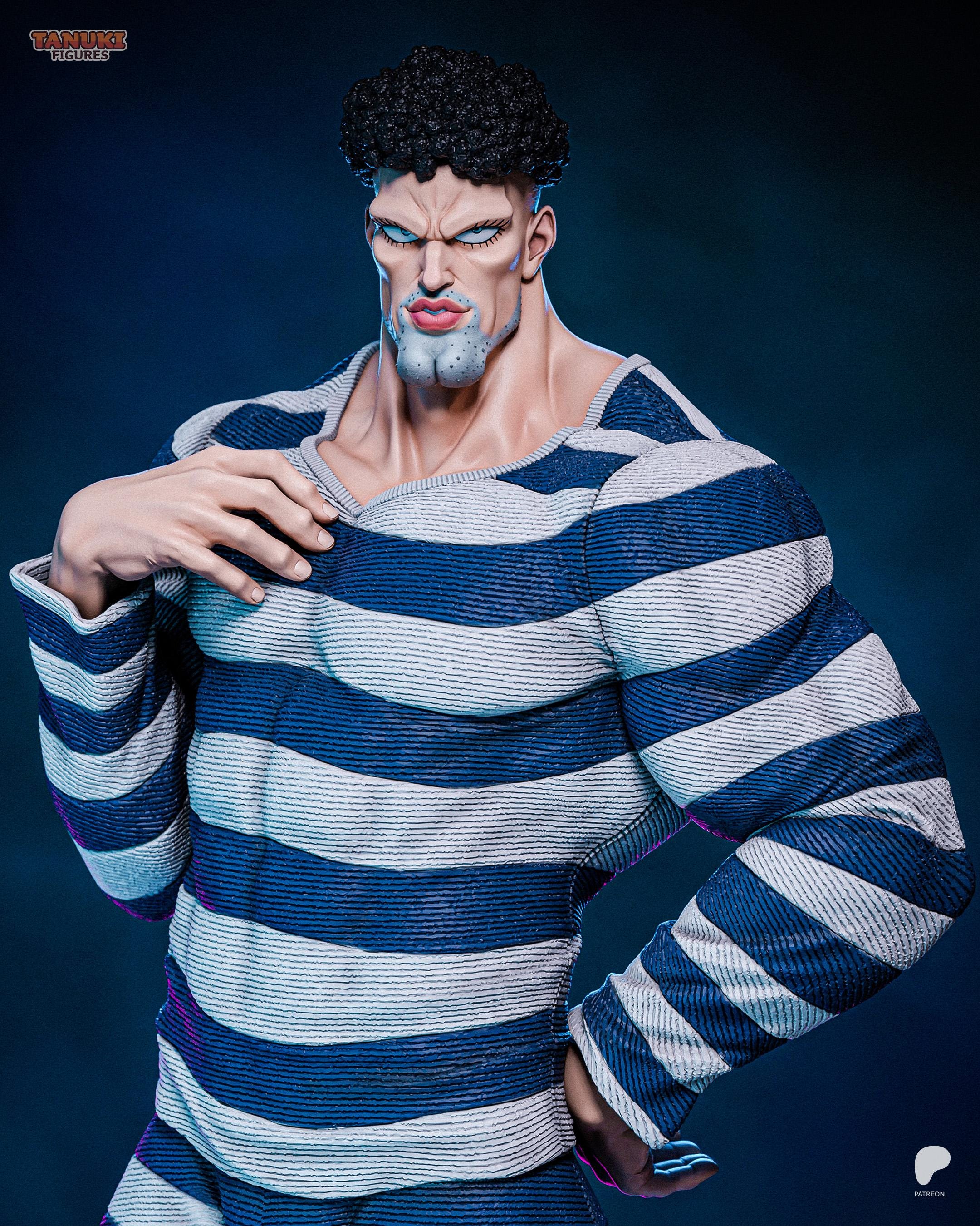 Puri Puri Prisoner Statue | One Punch Man Fan Art ~30cm | S Class Hero ...