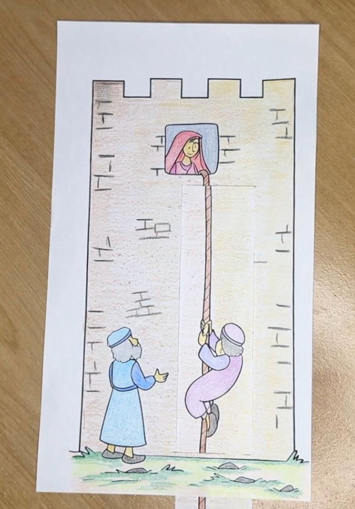 Rahab and the Spies Craft Kit | Printable Bible Story Activity | Sunday ...