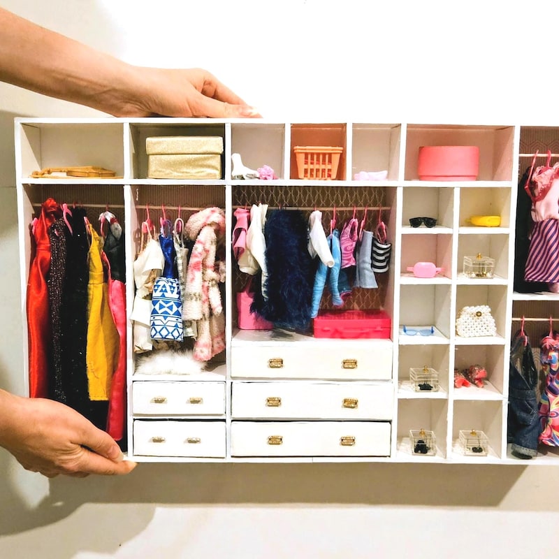 Wardrobe 1:6 Scale Closet - Etsy
