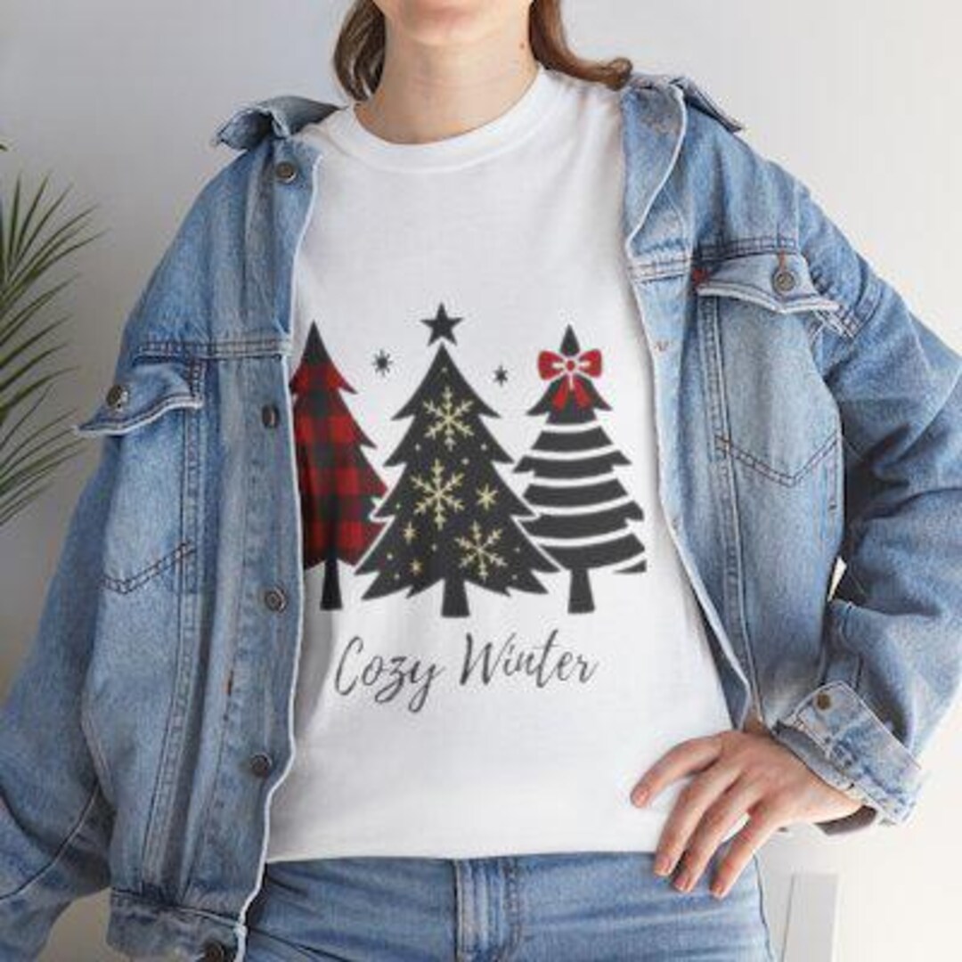 Cozy Winter Unisex Tee | Perfect for Christmas, Holiday Gatherings ...