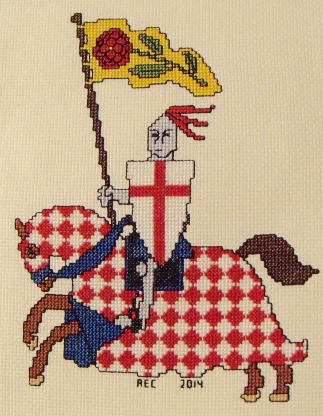 British Knights Cross Stitch Pattern Set - Etsy